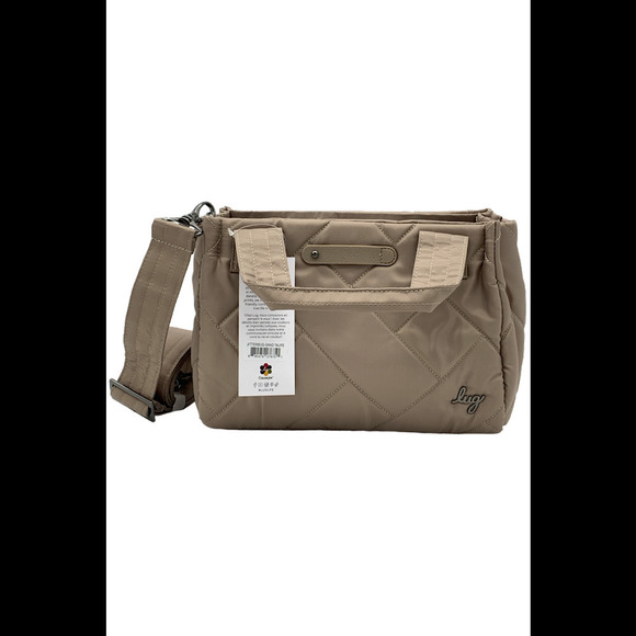 lug | Bags | Lug Quilted Crossbody With Tote Handles Jitterbug Sand ...